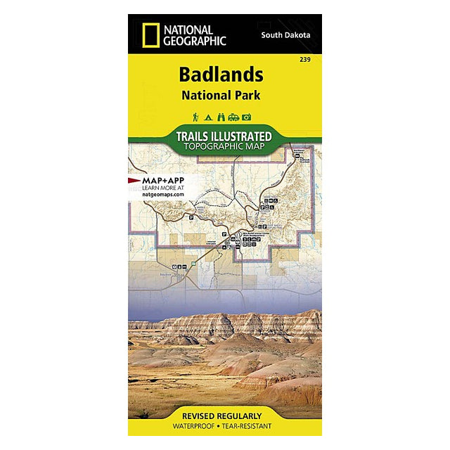Badlands National Park Map – Great Outdoor Store